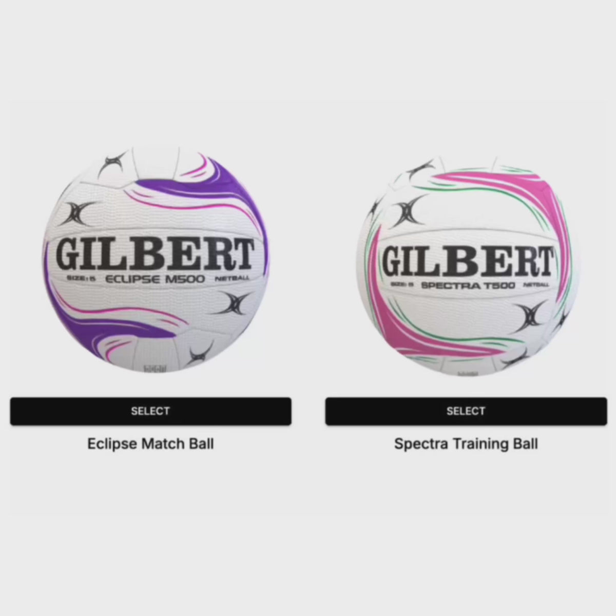 Custom Netballs – Gilbert Netball